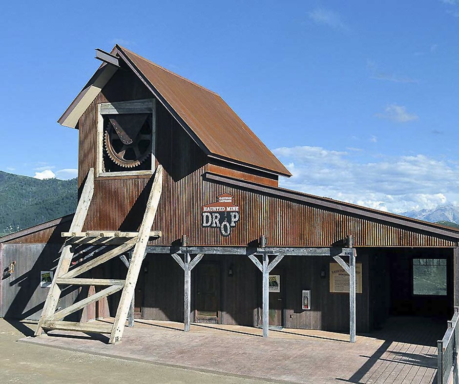 Drop 96 FEET PER SECOND at This Haunted Mine