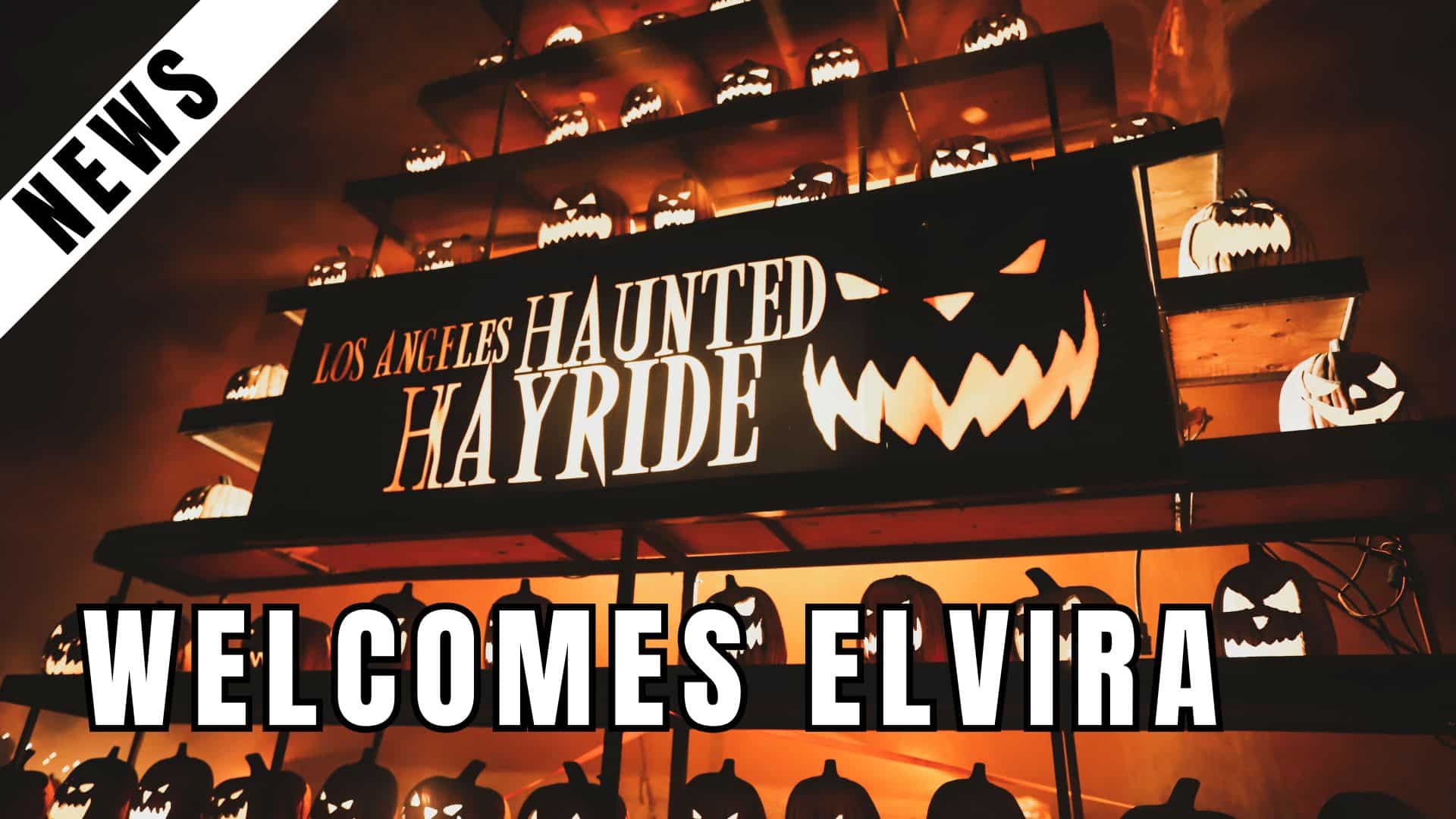 Elvira Joins LA Haunted Hayride for 2025 Season